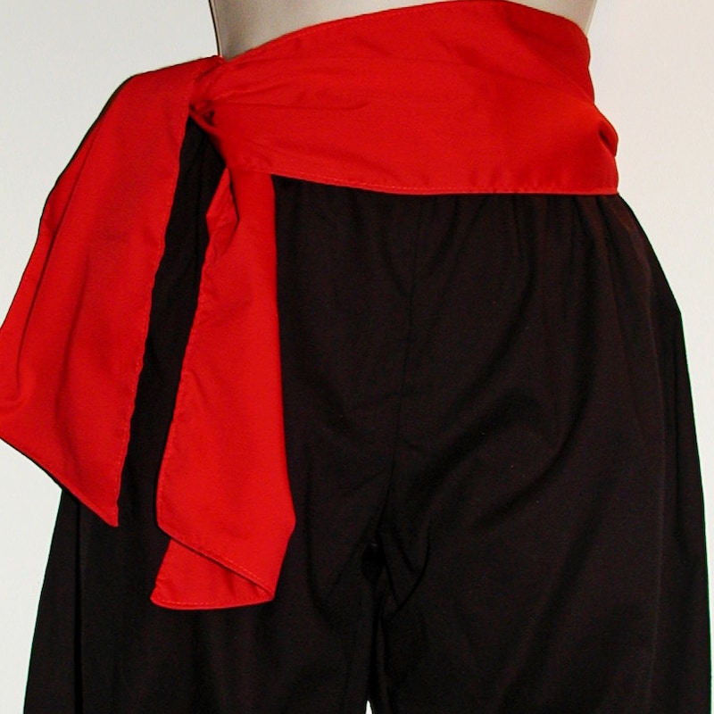 Red Sash - Etsy