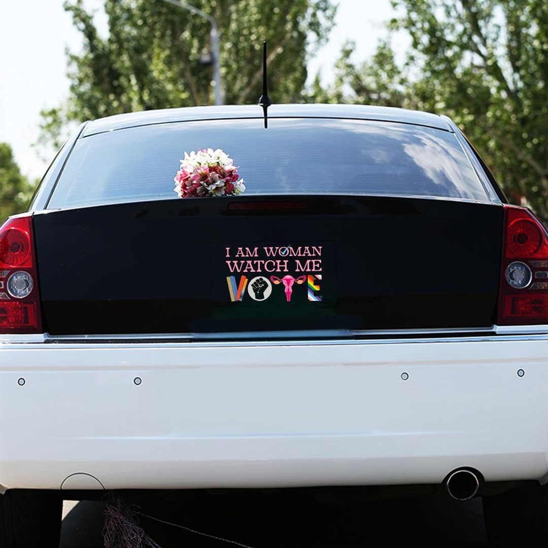 Kamala Harris 2024 Vote Bumper Sticker, Banned Books, BLM, Reproductive ...