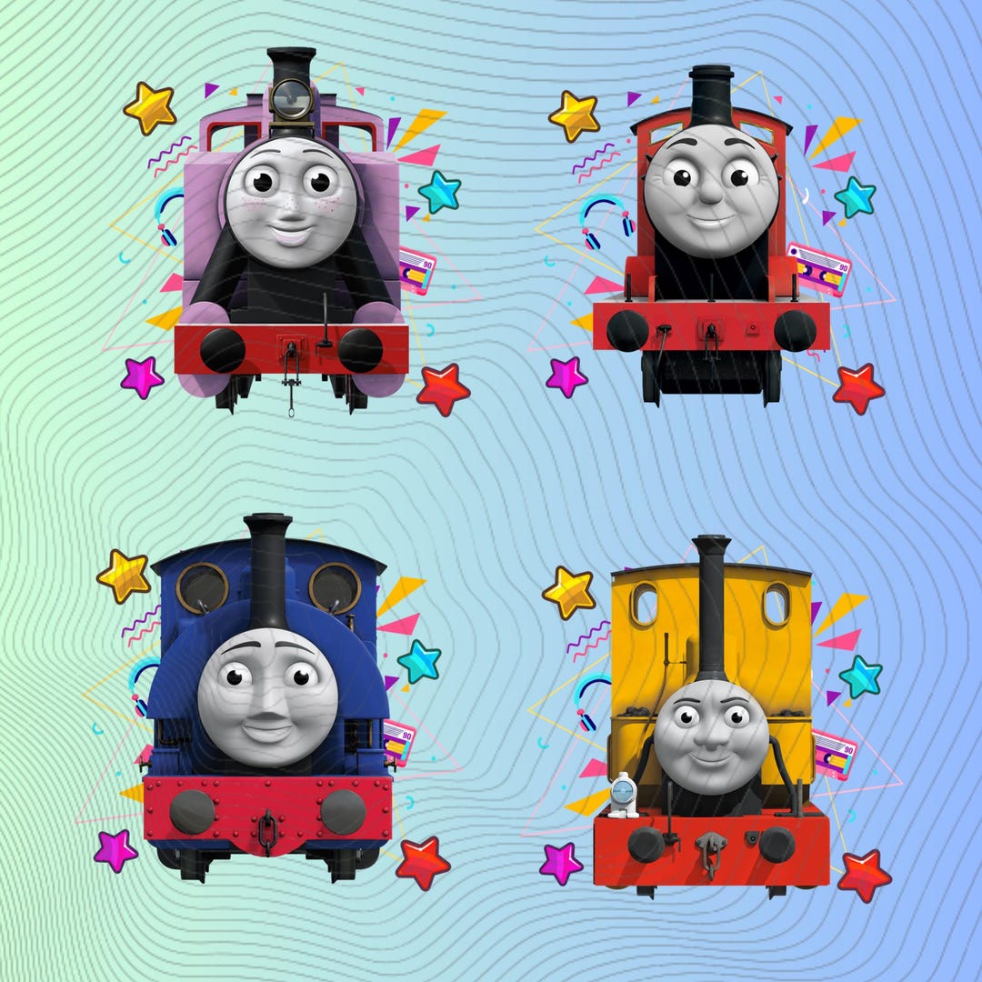 Thomas the Train SVG Bundle, High Quality PNG, Thomas and Friends Svg ...