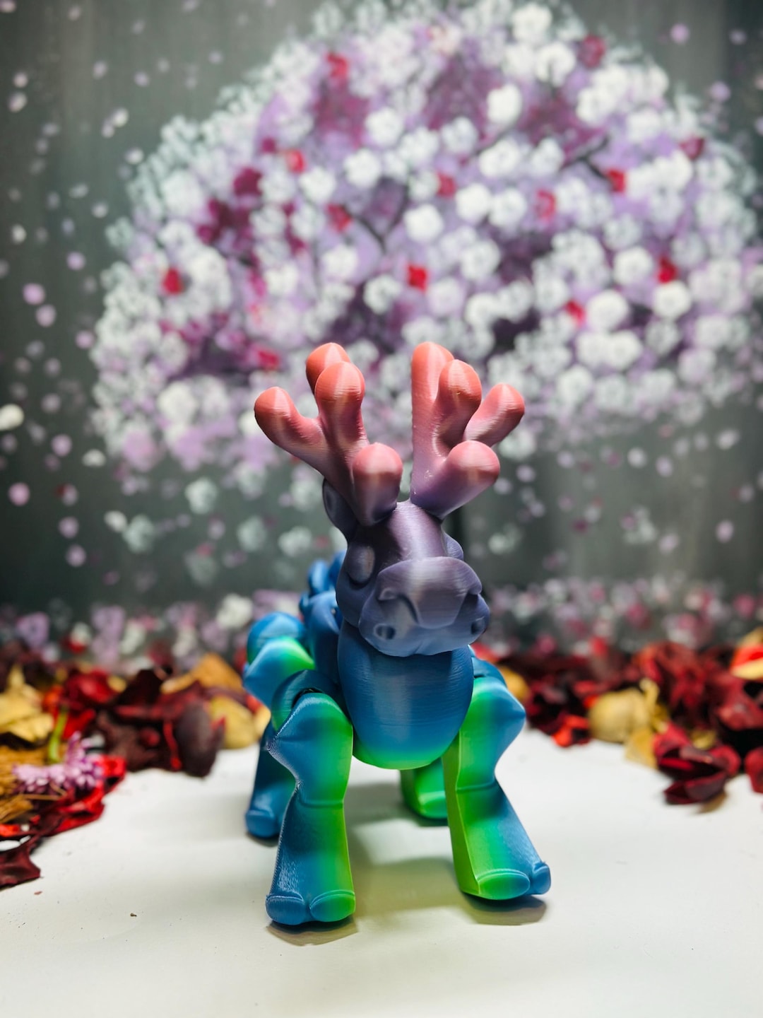 Flexi 3d Printed Reindeer - Etsy