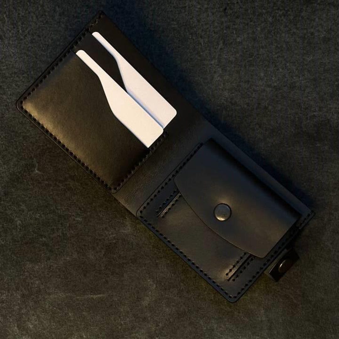 Leather Men's Wallet Pattern Pdf, Bifold Wallet Pattern, Billfold ...