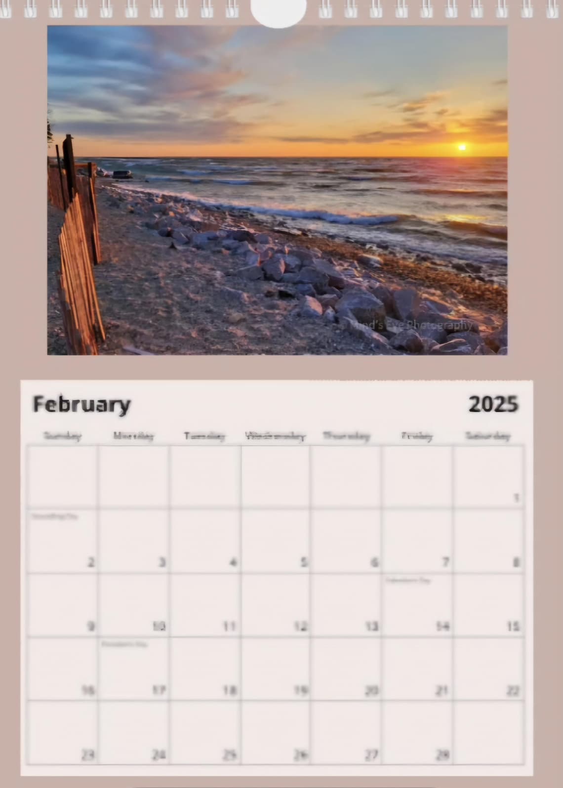 2025 Calendar Wall - Etsy