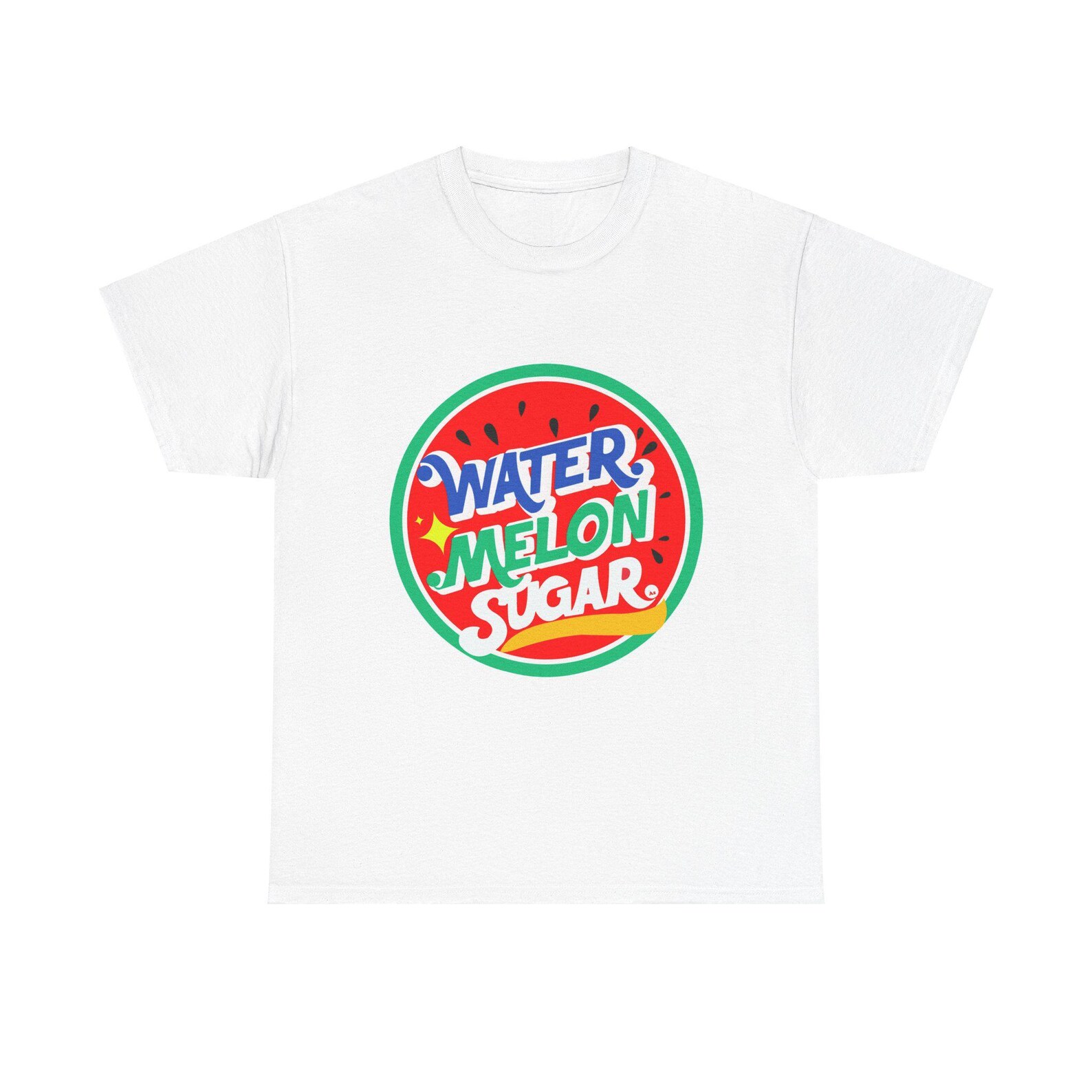 Watermelon Sugar Kdrama Tee, Twinkling Watermelon Graphic Shirt, Summer ...