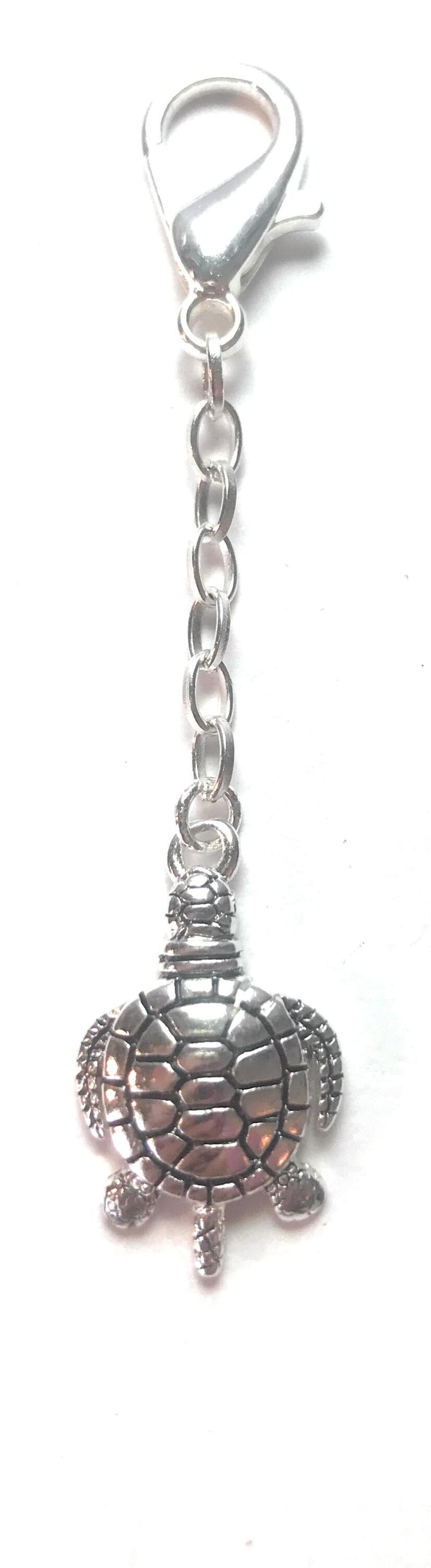 Snappy Sea Turtle Bikini Charm silver Plated Jewelry for Bikini Tops ...