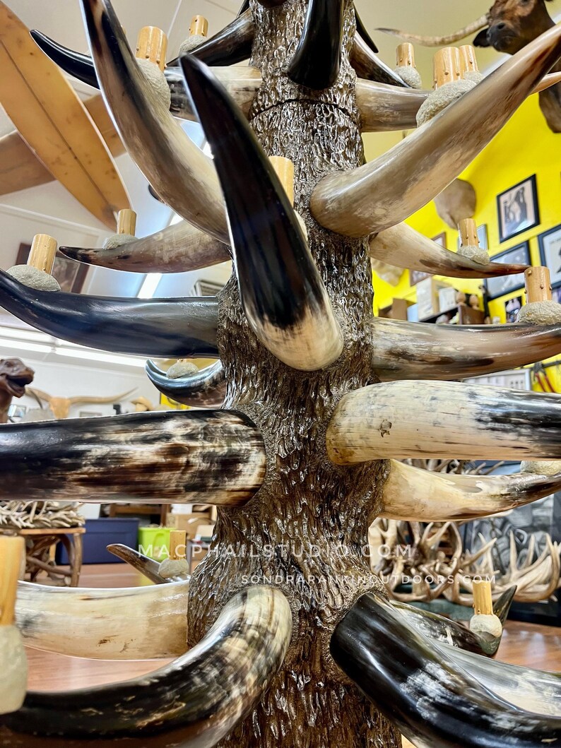 Texas Longhorn Tree Longhorn Fans, Replace the Bulbs With Your Favorite ...