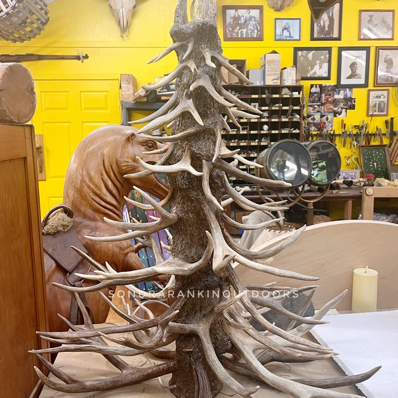 Deer Antler Christmas Tree - Etsy