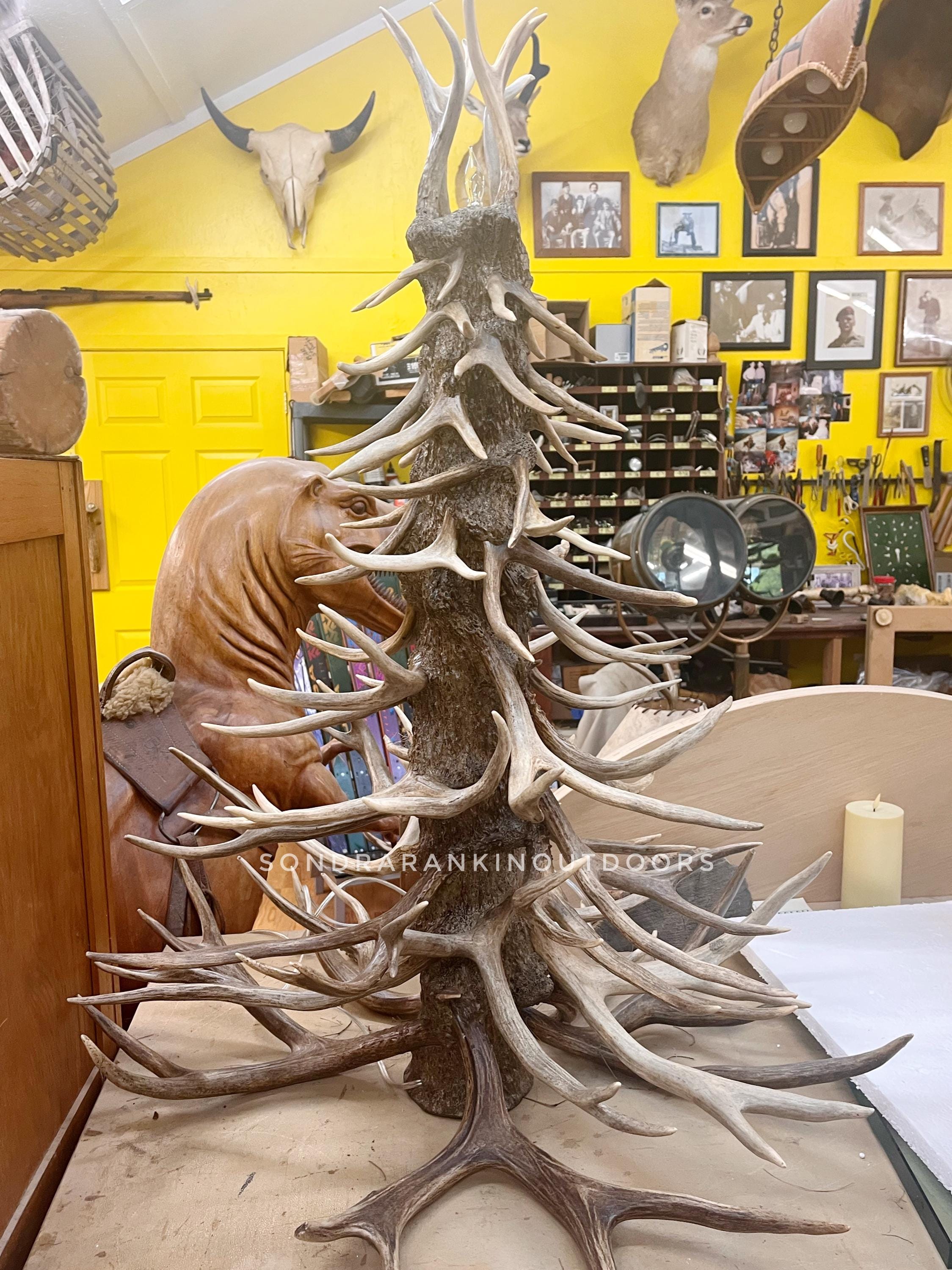 Deer Antler Holiday Tree - Etsy