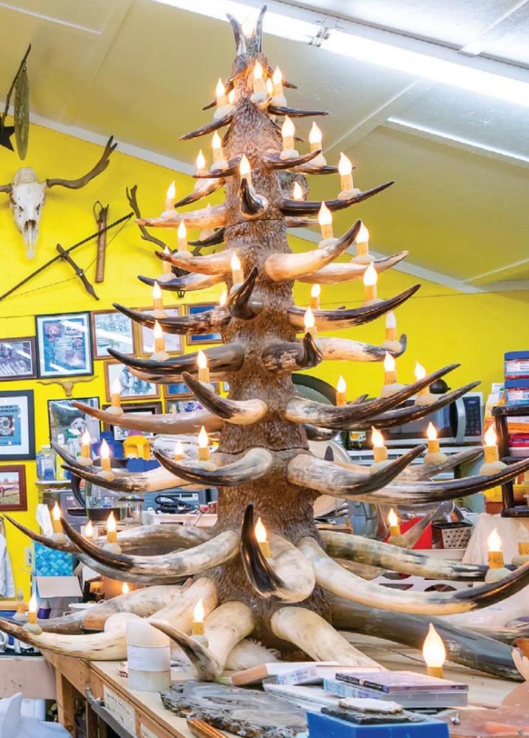 Texas Longhorn Tree - Longhorn Fans, Replace the Bulbs With Your ...