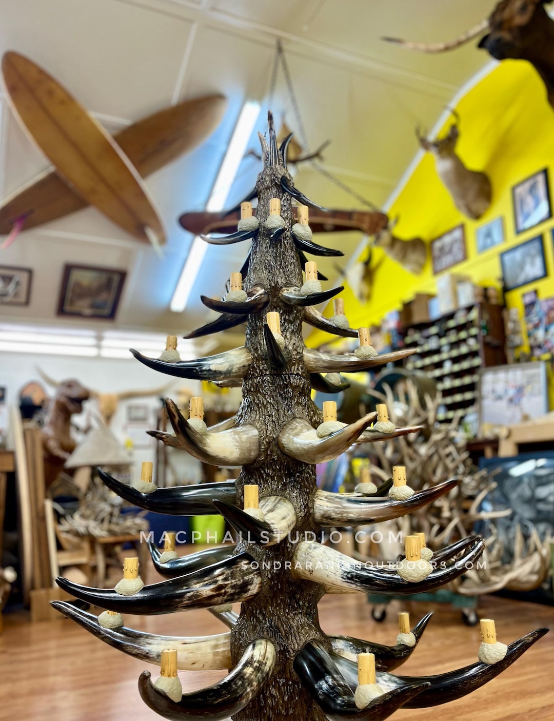 Texas Longhorn Tree - Longhorn Fans, Replace the Bulbs With Your ...