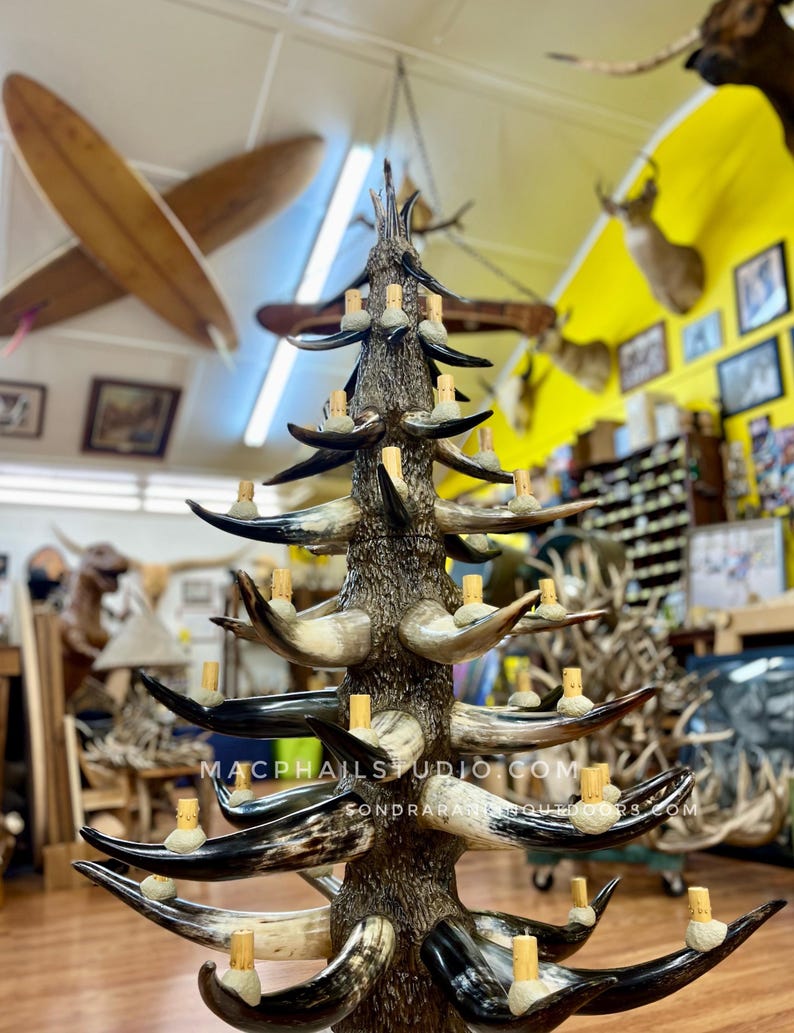 Texas Longhorn Tree Longhorn Fans, Replace the Bulbs With Your Favorite ...