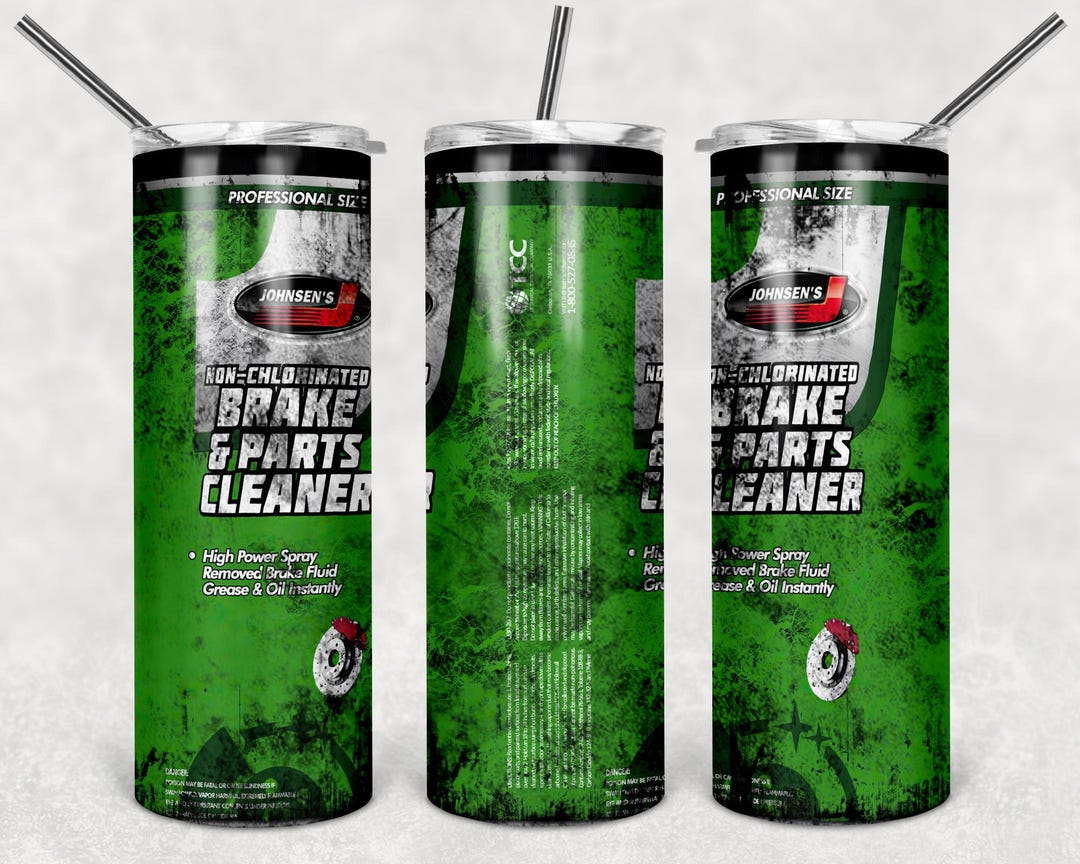 20 Ounce Tumbler, Johnson's Brake Cleaner Grunge - Etsy