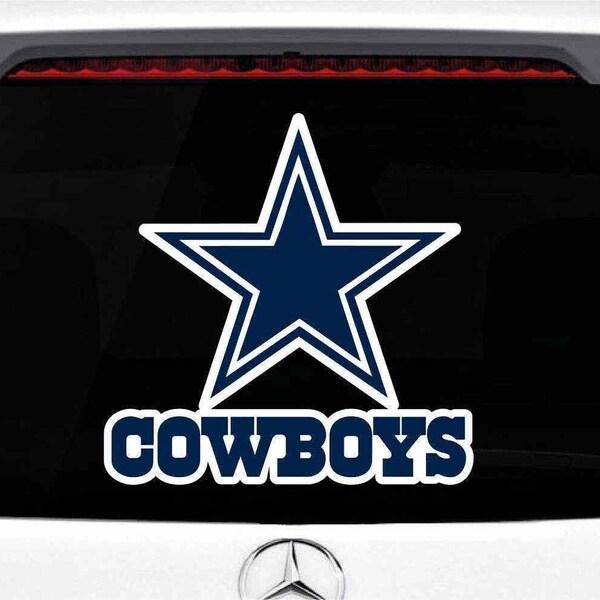 Dallas Cowboys Decal - Etsy