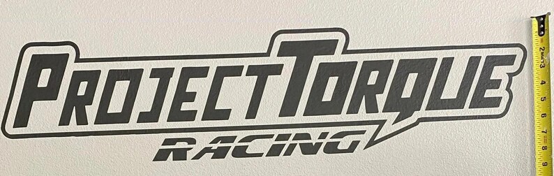 Project Torque Racing Decal - Etsy