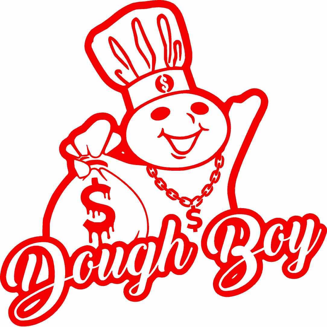 High-quality DOUGH BOY Vinyl Decal - Etsy