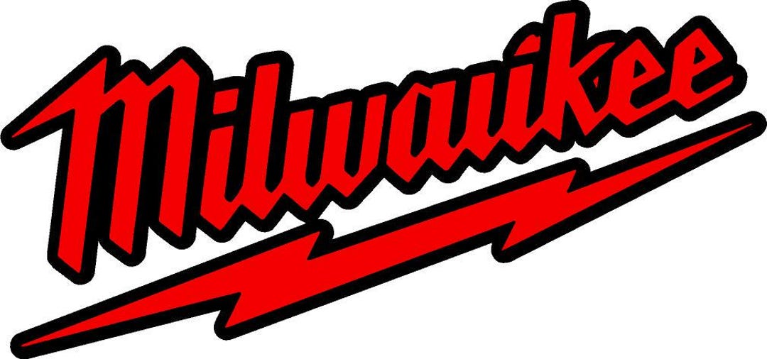 Milwaukee Tools Logo Sticker / Vinyl Decal 10 Sizes With TRACKING ...