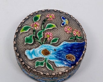 Enamel Trinket Box - Etsy