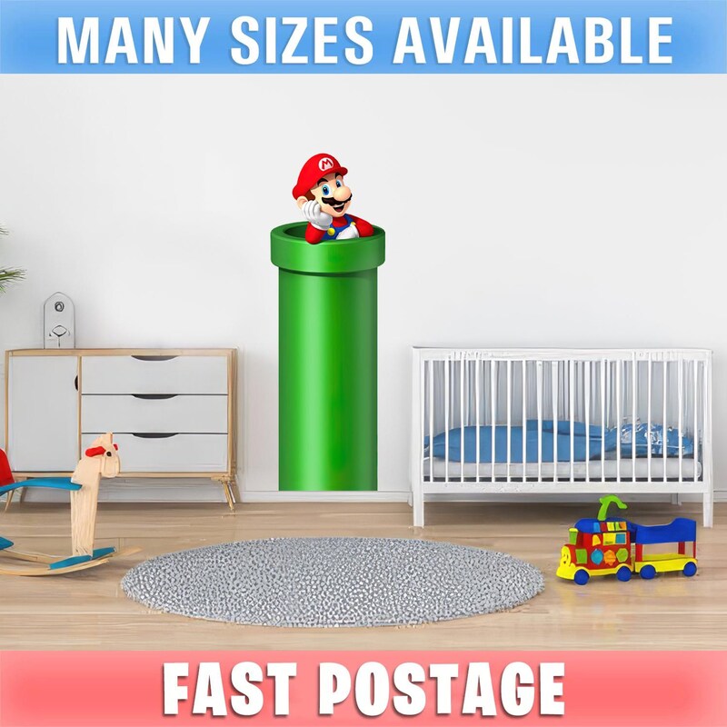 Mario Green Pipe - Etsy