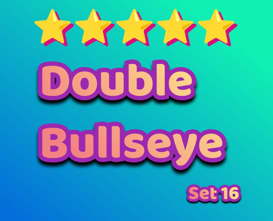 DOUBLE BULLSEYE STICKER Mono - Etsy