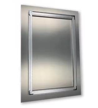 Sleek Shadow Mount Aluminum Frame - Premium Minimalist Aluminum Shadow ...