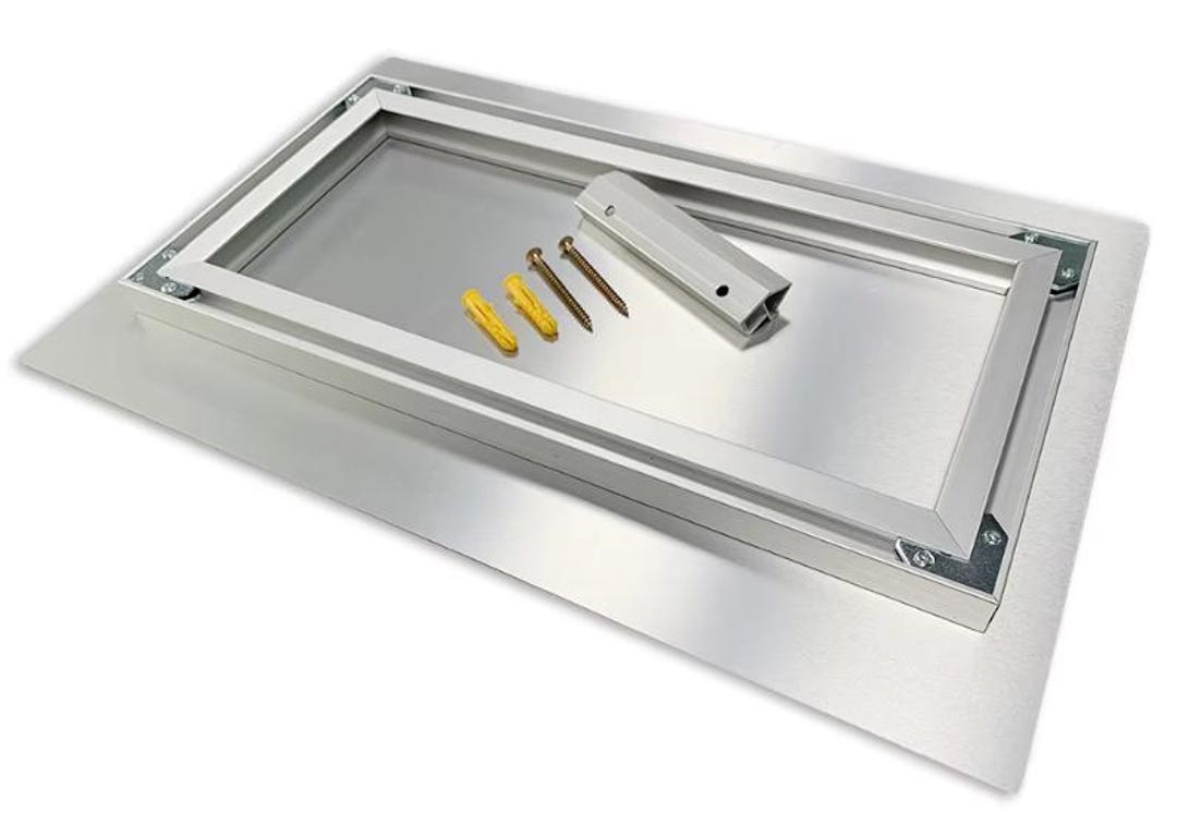 Sleek Shadow Mount Aluminum Frame - Premium Minimalist Aluminum Shadow ...