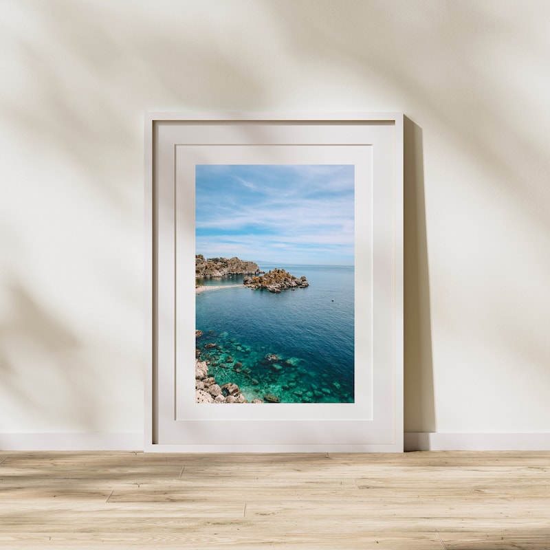 Sicily Wall Art Ocean - Etsy