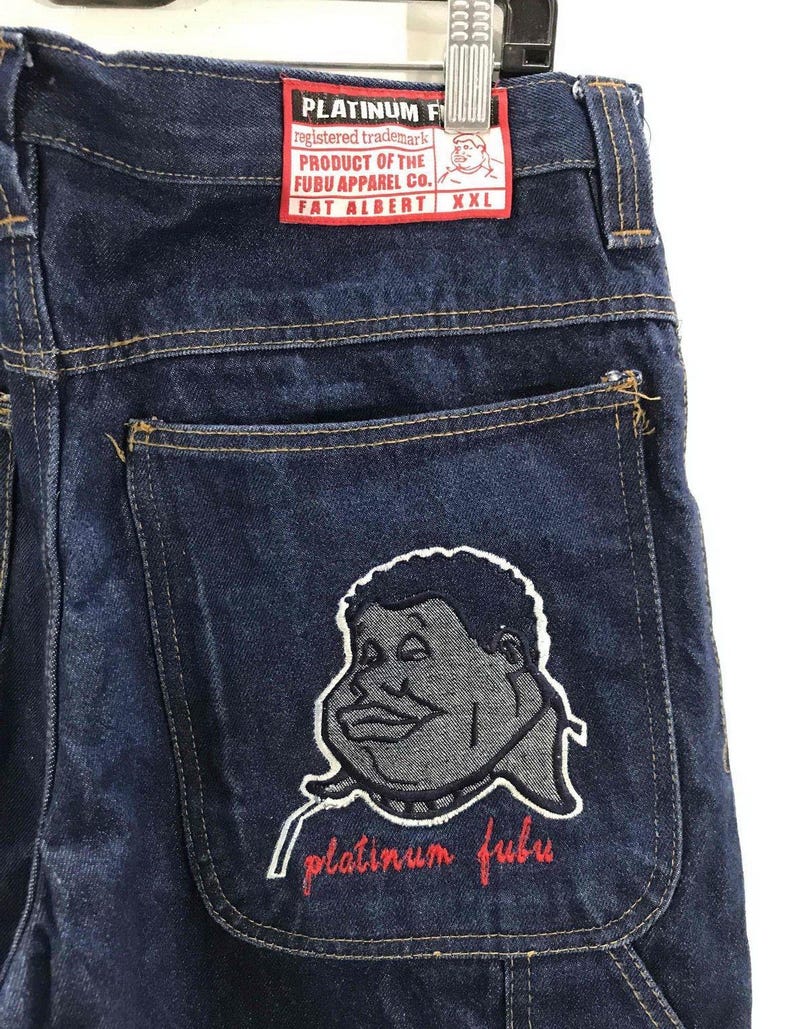 FUBU Jeans, Fat Albert and the Cosby Kids, Vintage Baggy Jeans ...