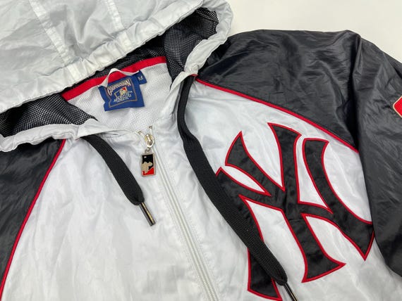 MLB New York Yankees jacket, gray, Cooperstown Collec… - Gem