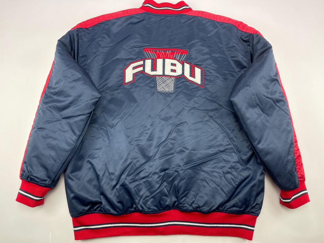 FUBU Jacket, Blue, Vintage Fubu Bomber, 90s Hip Hop Clothing, 1990s Hip ...