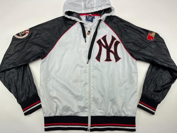 MLB New York Yankees jacket, gray, Cooperstown Collec… - Gem