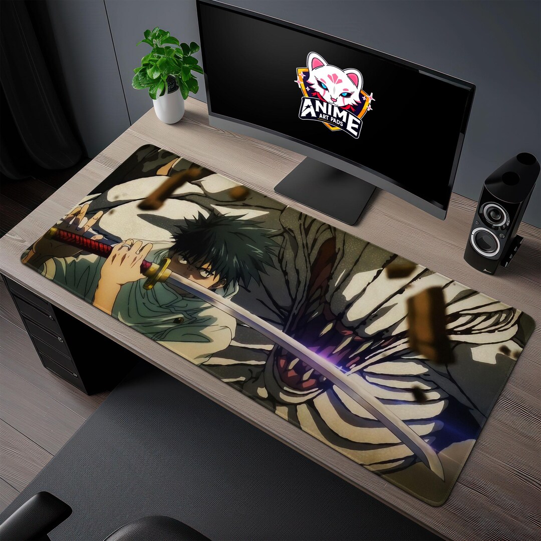 Yuji Itadori Battle Mouse Pad Jujutsu Kaisen Dynamic Fight Desk Mat ...