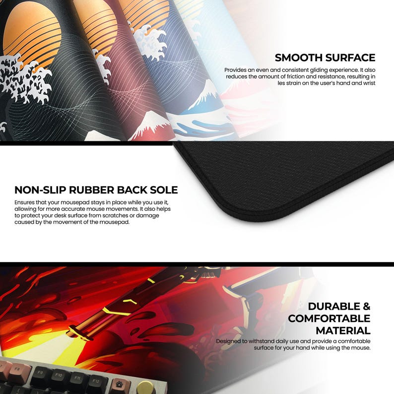 Action-packed Ultrakill Gaming Desk Mat Intense Shooter Mouse Pad for ...