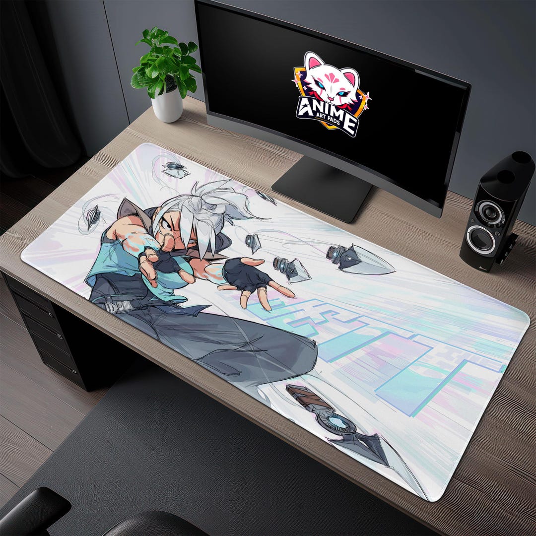 Valorant Jett Airborne Assault Gaming Mouse Pad High-impact Tactical ...