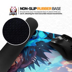 Dabi My Hero Academia Desk Mat Intense Anime Mouse Pad for Fans of the ...