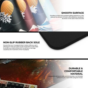 Final Fantasy VII Remake Desk Mat Sephiroth Epic Battle Scene, Large ...