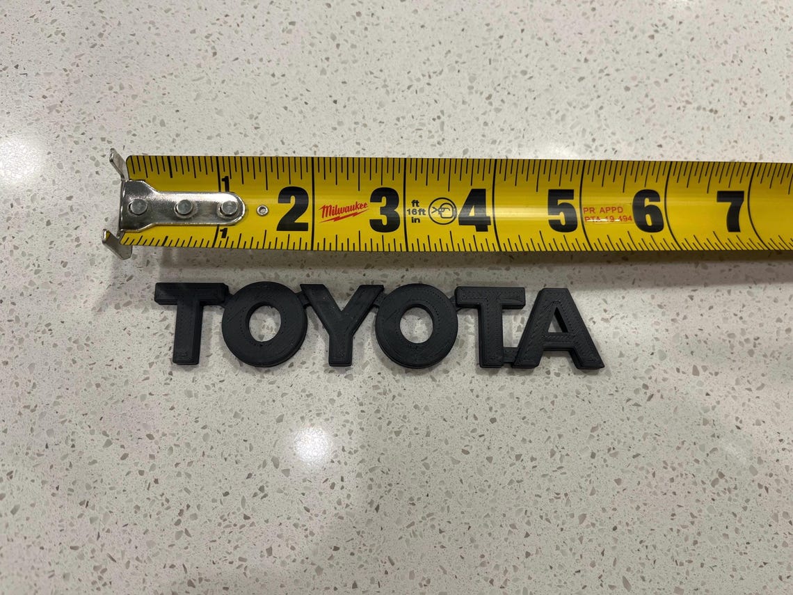 Toyota Decal - Etsy