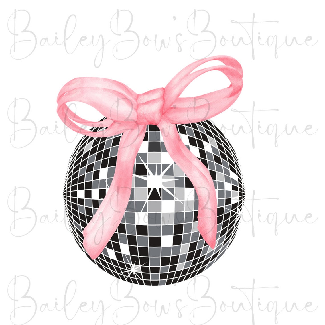 Discoball, Disco Ball Png, Pink Coquette Bow, Decor Disco Balls, Pink ...