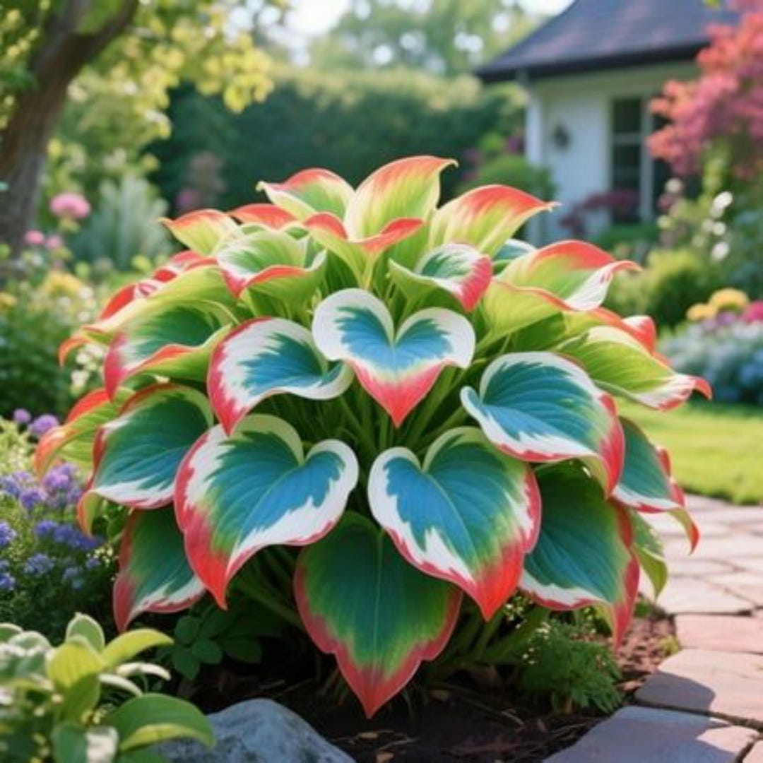 200+ Green, Yellow & Red Hosta Seeds - Etsy