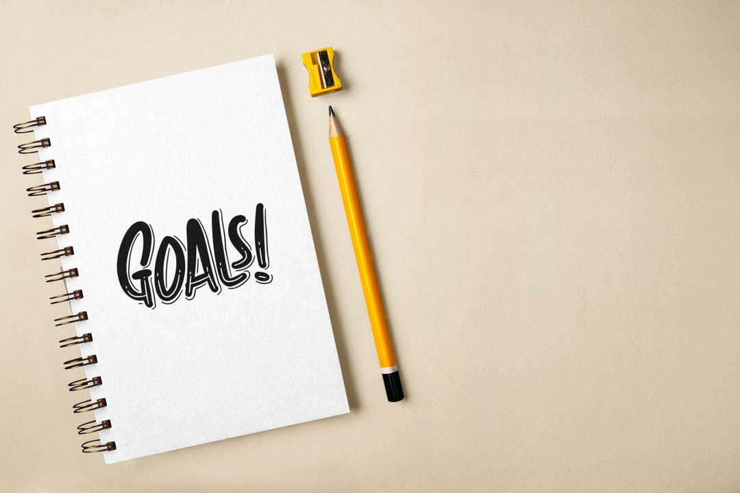 Goals, Chase Your Goals, Make It Happen Wirobound Softcover Notebook ...
