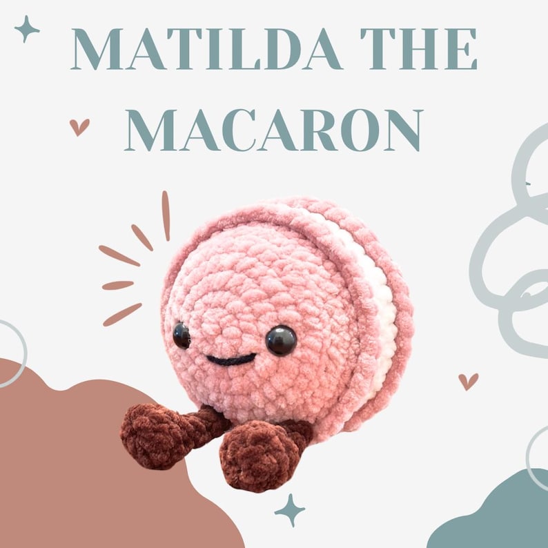Matilda the Macaron Jellycat Amuseables Plushie Stuffed Animal Plush ...
