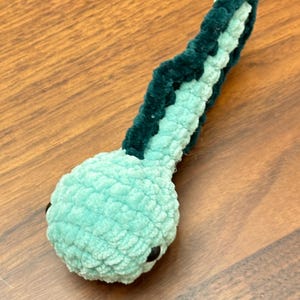 Todd the Tadpole Cute Poseable Frog Baby Handmade Crochet Plushie Toy ...