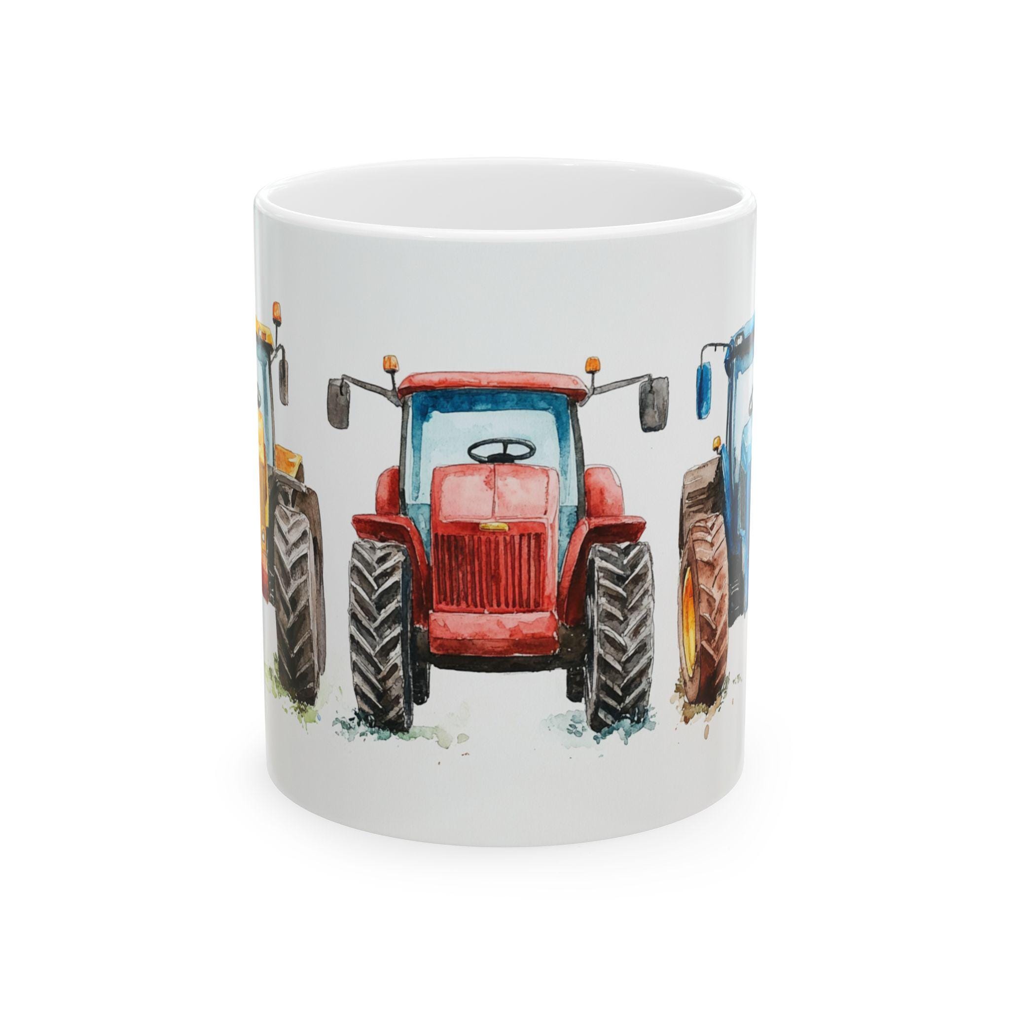 Watercolor Tractor Mug Gift for Him, Farm Mug, Housewarming Gift for ...