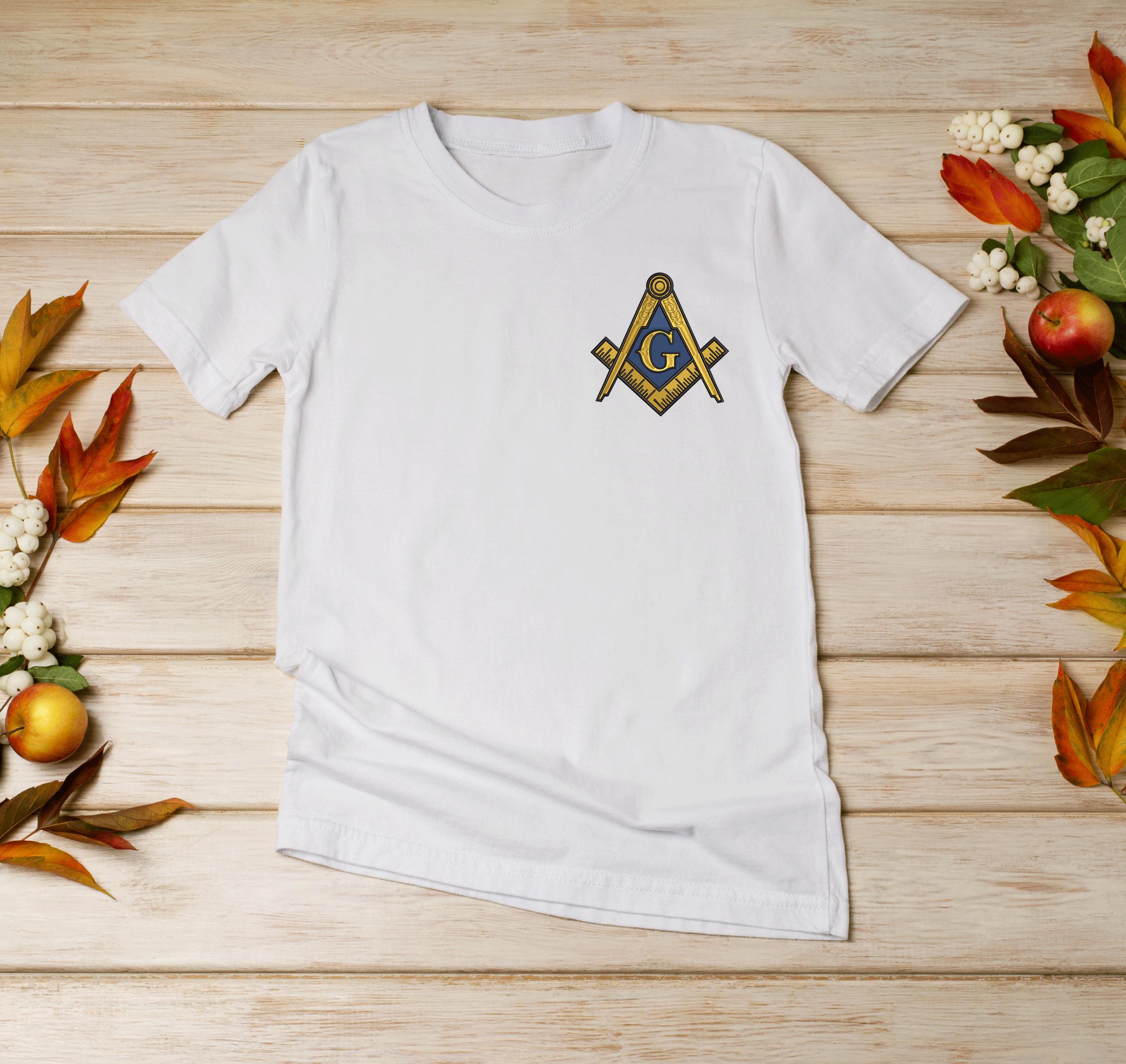 Freemasons Square and Compasses Symbol Embroidery Design, Vintage Great ...