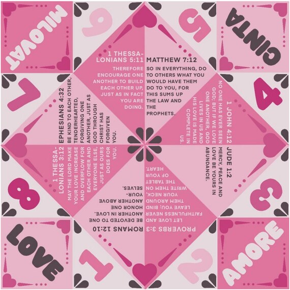 Fortune Teller Origami Sayings