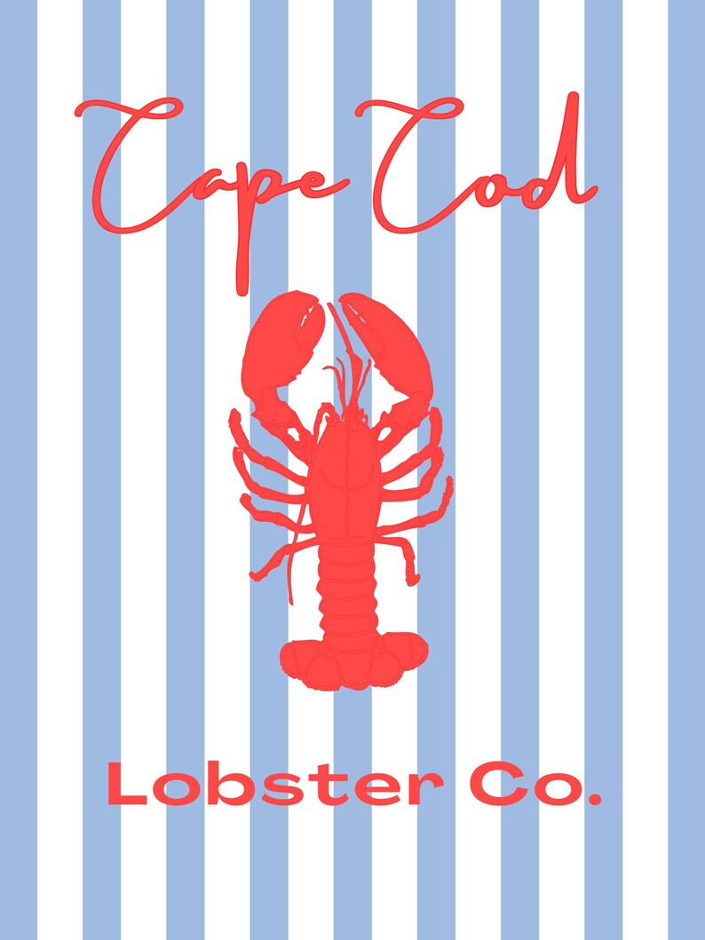 Cape Cod Wall Art, East Coast Dorm Art, Digital Print, Coastal Decor ...