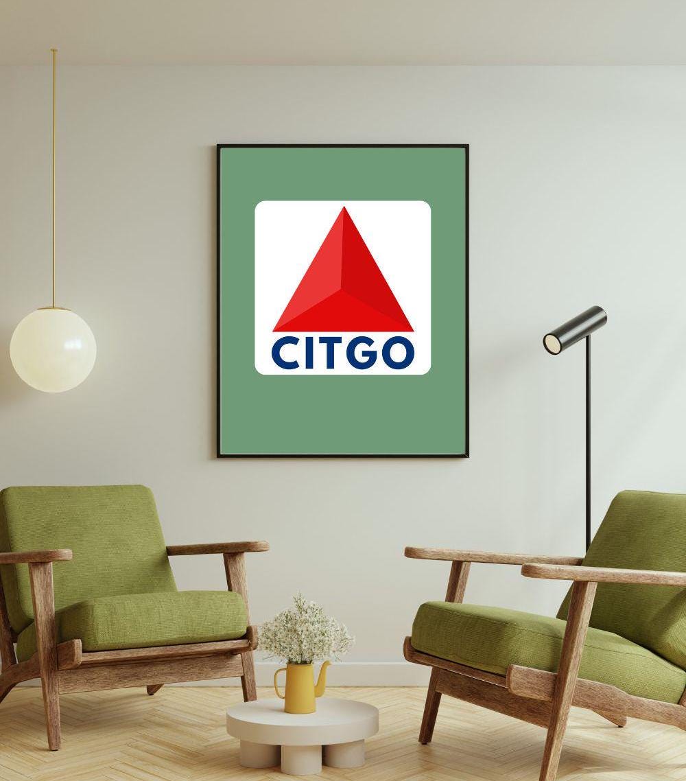 Fenway Citgo Sign Poster, Red Sox Wall Art, Boston Fan Posters, Green ...
