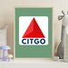Fenway Citgo Sign Poster, Red Sox Wall Art, Boston Fan Posters, Green ...