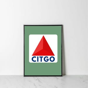 Fenway Citgo Sign Poster, Red Sox Wall Art, Boston Fan Posters, Green ...