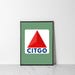 Fenway Citgo Sign Poster, Red Sox Wall Art, Boston Fan Posters, Green ...