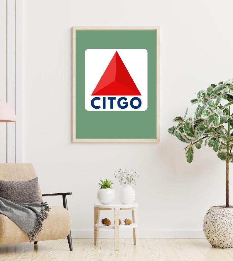 Fenway Citgo Sign Poster, Red Sox Wall Art, Boston Fan Posters, Green ...