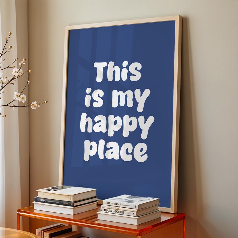 Happy Place Art - Etsy